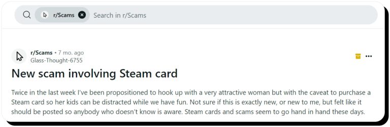 Steam Gift Card Scams And How To Avoid Them