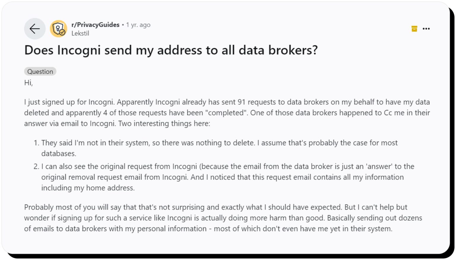 Incogni Vs Onerep Comparison [2025 Review & Explanation]