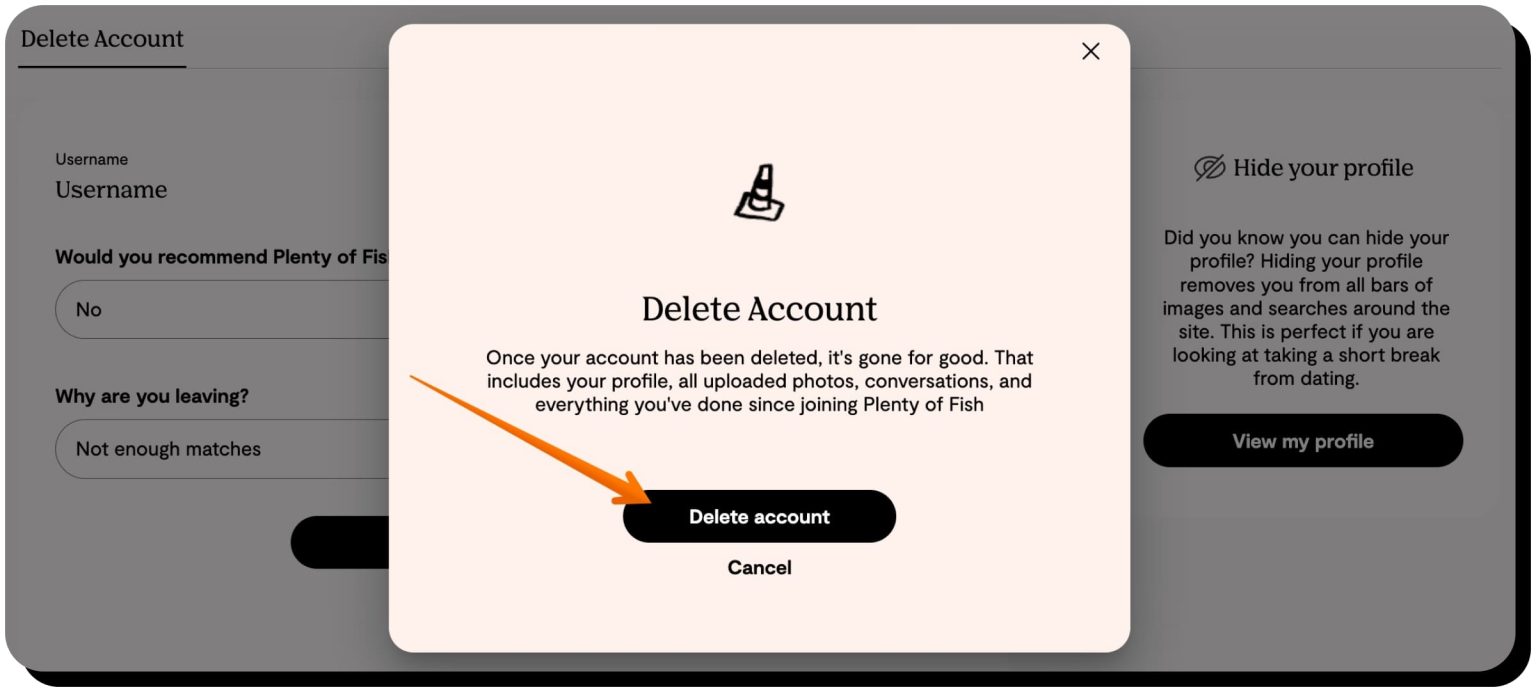 Step-by-Step: How To Delete Your Plenty Of Fish Account Permanently [2025]
