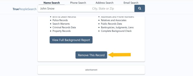 TruePeopleSearch Opt Out [2025]: Easy Guide For Quick Profile Removal ...