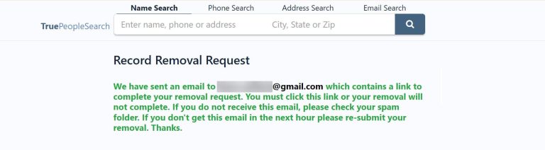 TruePeopleSearch Opt Out [2025]: Easy Guide For Quick Profile Removal ...