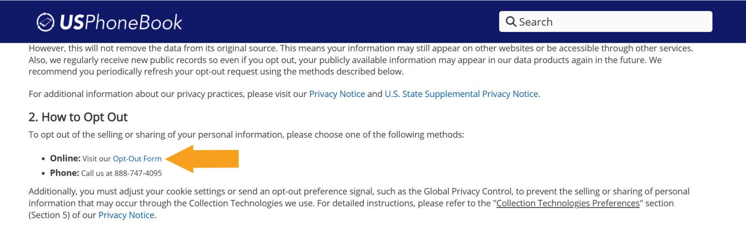 USPhoneBook.com Opt Out Guide: How To Remove Your Info In 2025