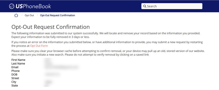 USPhoneBook.com Opt Out Guide: How To Remove Your Info In 2025