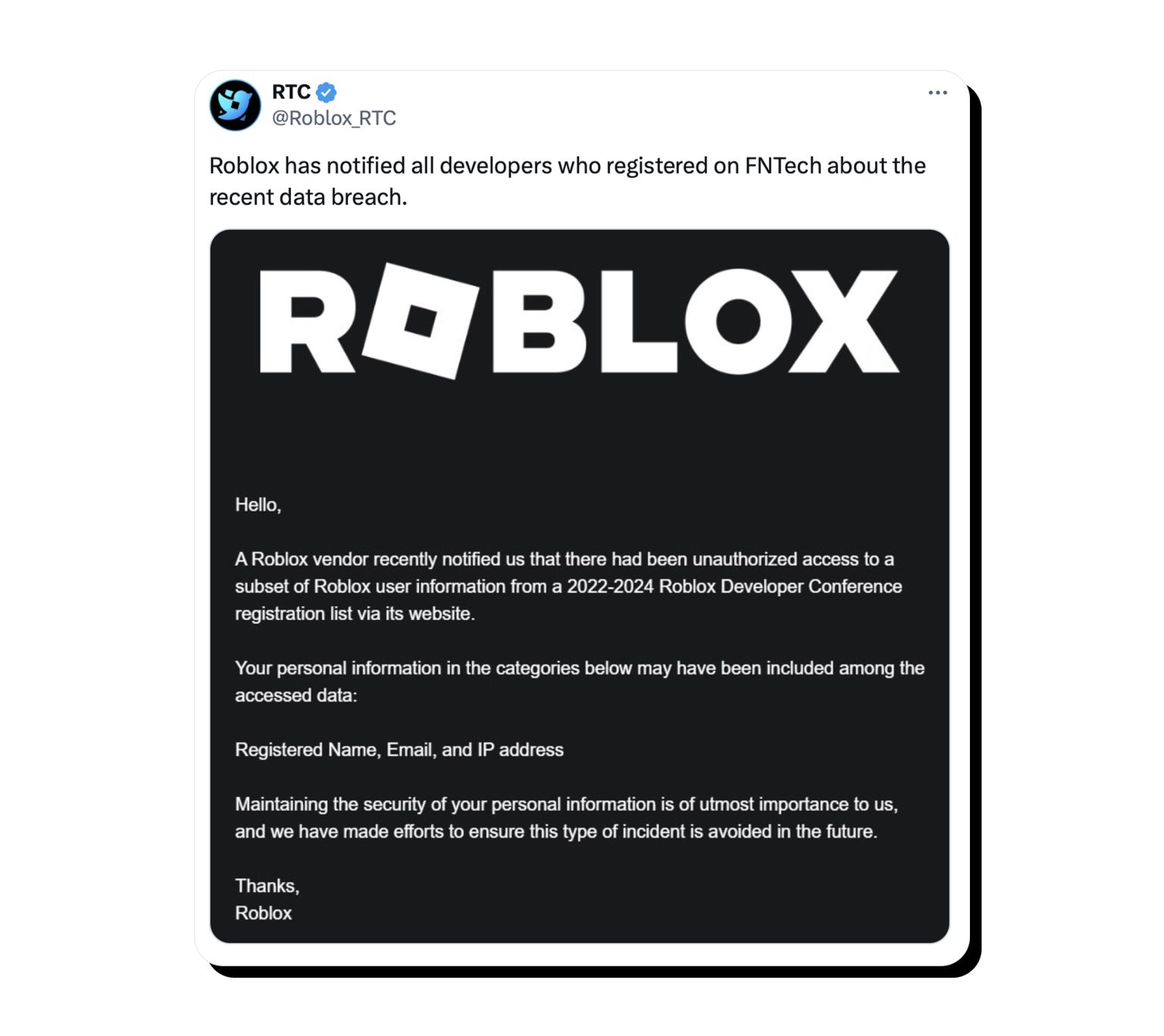 Roblox Data Breach Timeline And How To Secure Your Account