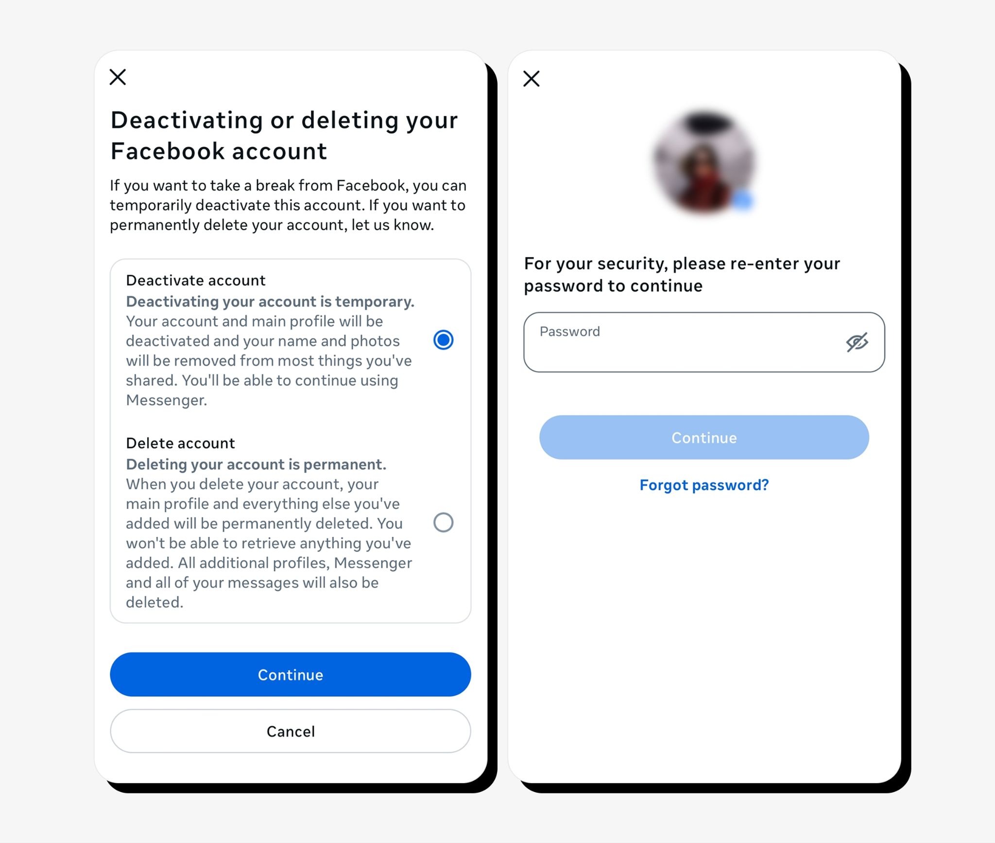 How To Delete Or Deactivate Your Facebook Messenger Account