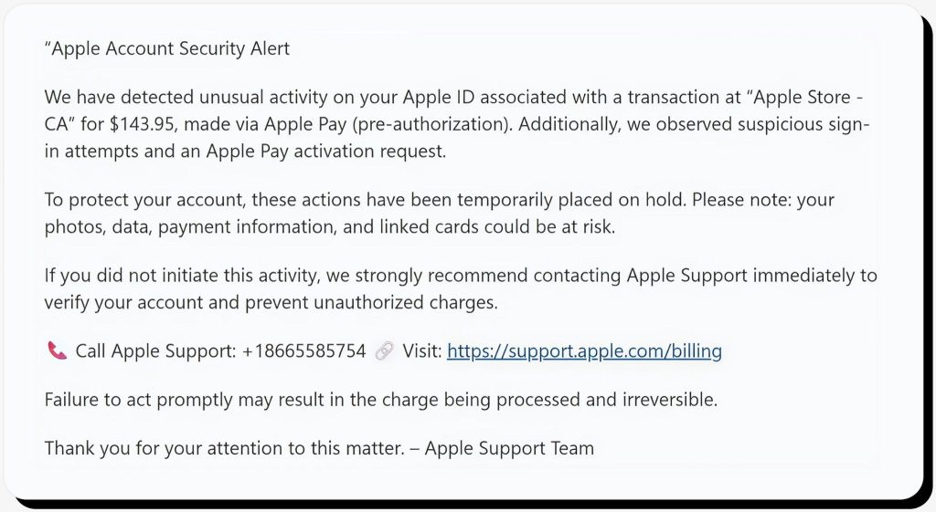 Apple Security Alert Scam: How To Spot And Avoid Fake Warnings