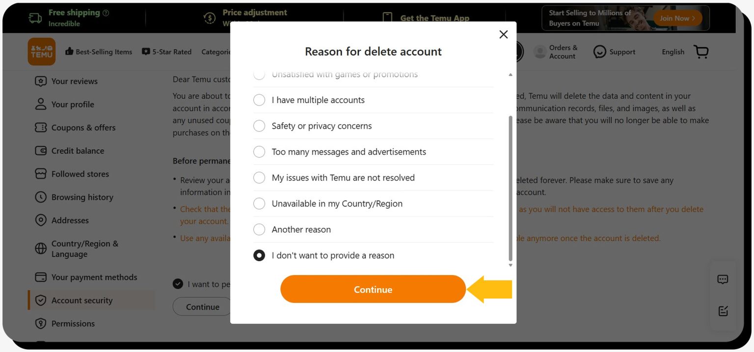 How To Delete Your Temu Account: Step-by-step Guide (mobile & Web)