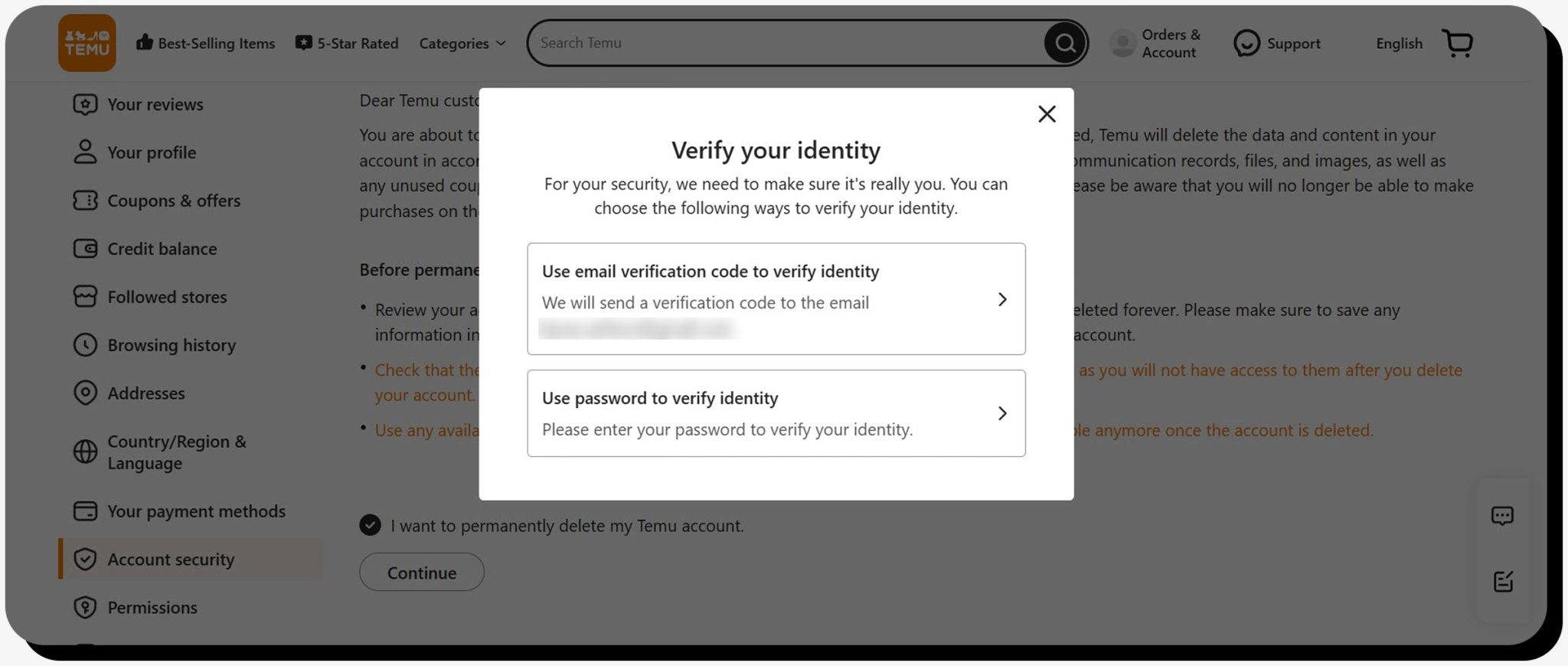 How To Delete Your Temu Account: Step-by-step Guide (mobile & Web)